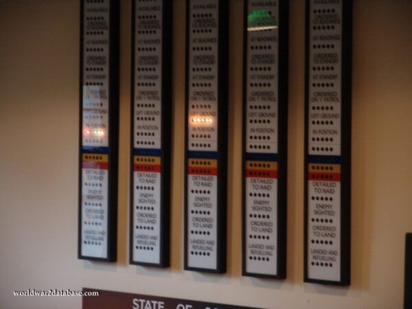 RAF Duxford 12 Group Sector Station Operations Room Status Indicator ...